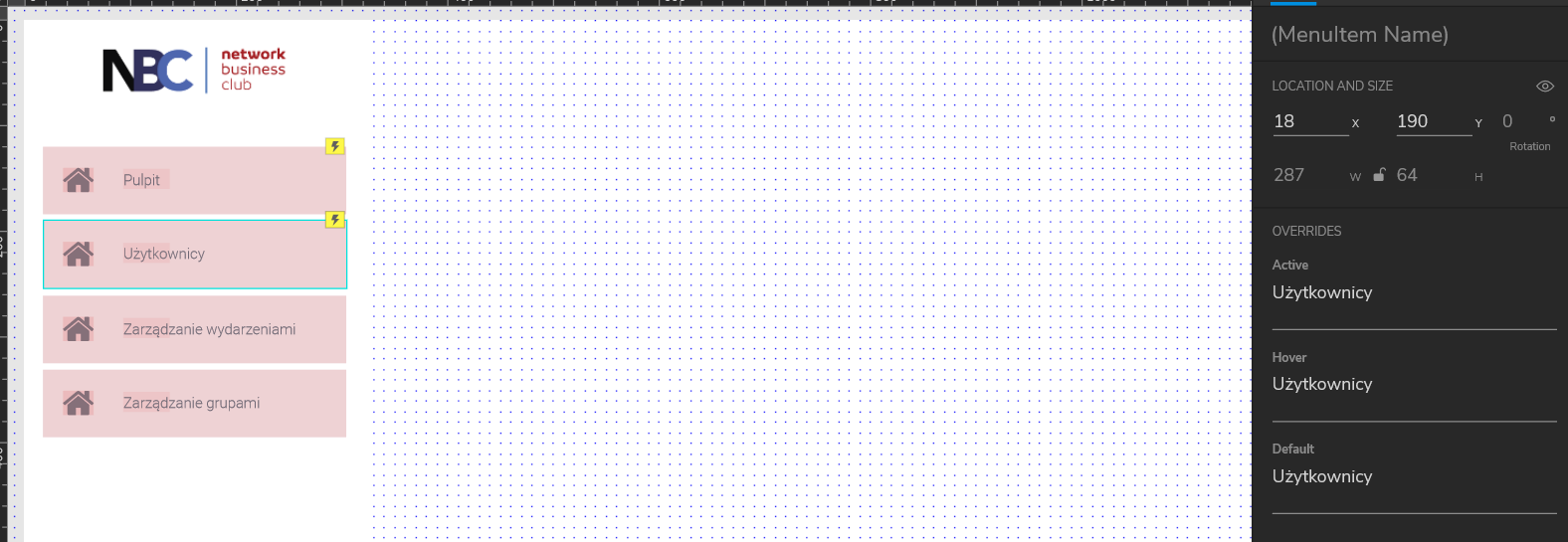 Changing Color Of Current Page Button Axure RP 9 Axure Forums