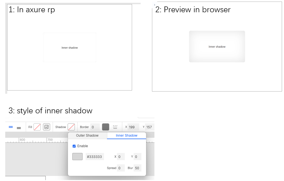 How To Make The Inner Shadow Effect Consistent In Axure And The Browser