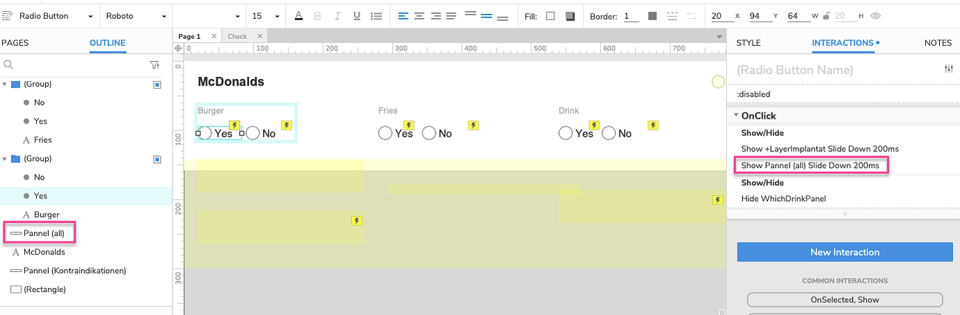 Multiple Choice questionnaire - Axure RP 9 - Axure Forums
