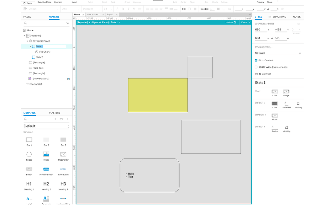 Axure 9 window border color - Axure RP 9 - Axure Forums