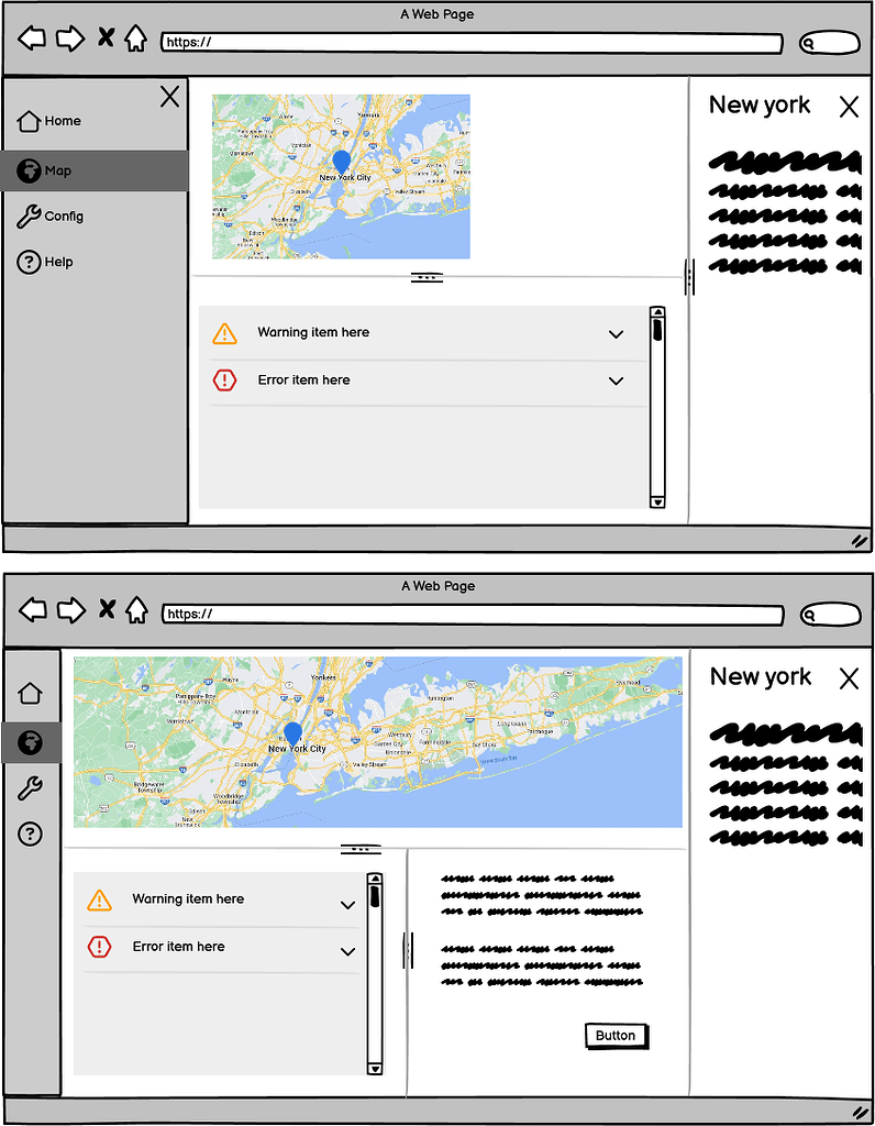Dynamic layout with side panels - Axure RP 10 - Axure Forums