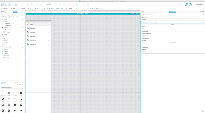 Axure v9 - change style of multiple widgets on mouseover - Axure RP 9 - Axure Forums