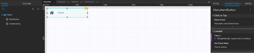 Changing color of current page button - Axure RP 9 - Axure Forums