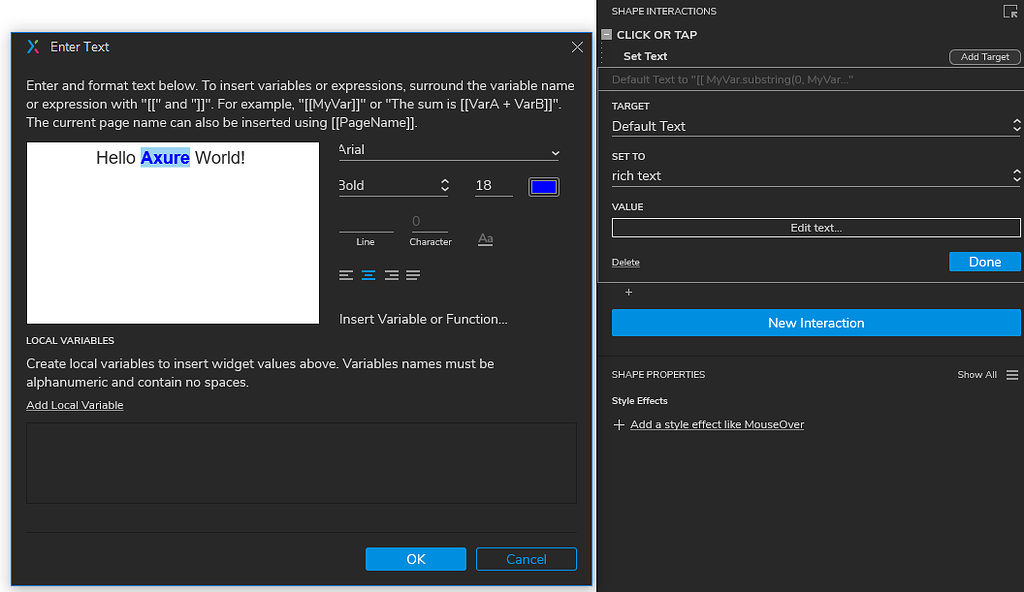 Rich text styling - Axure RP 10 - Axure Forums