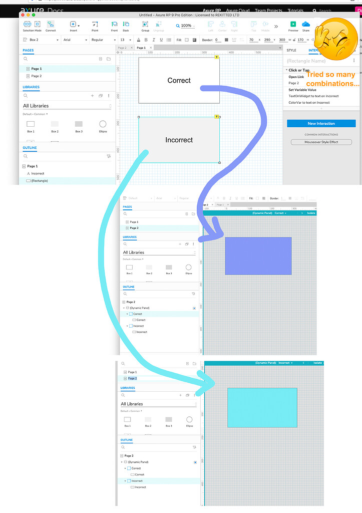 Global Variable and Dynamic panel - Axure RP 9 - Axure Forums