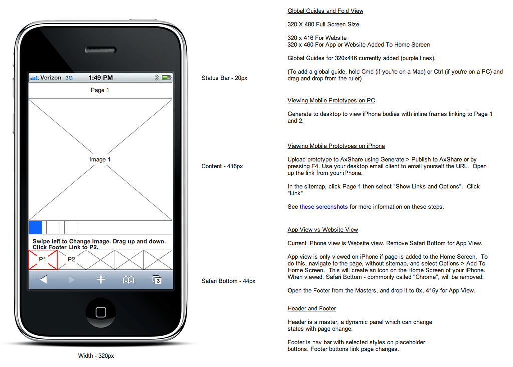 iPhone App Example for Designing a Mobile Website/App - Axure RP 8 - Axure Forums