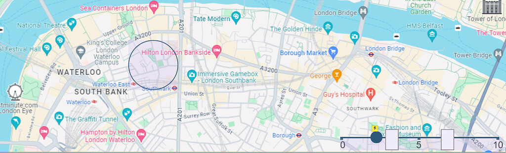 Circle radius size change with movement of an another object - Axure RP 10 - Axure Forums