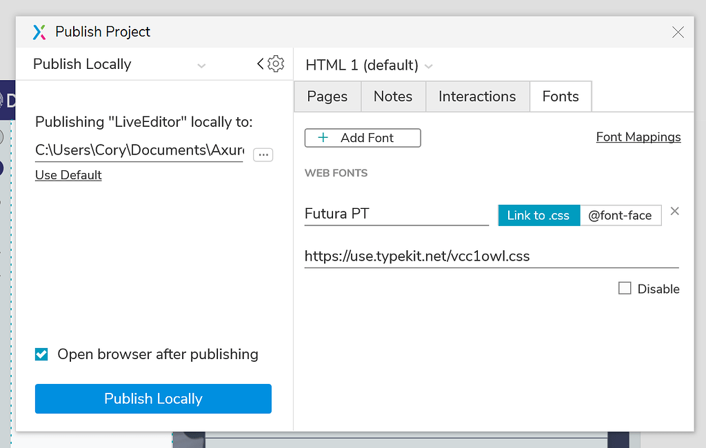 Web Fonts not rendering on Preview - Axure RP 9 - Axure Forums