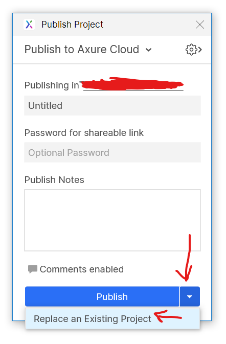 Create Team file from Existing RP file with same Share link - Axure RP 10 - Axure Forums