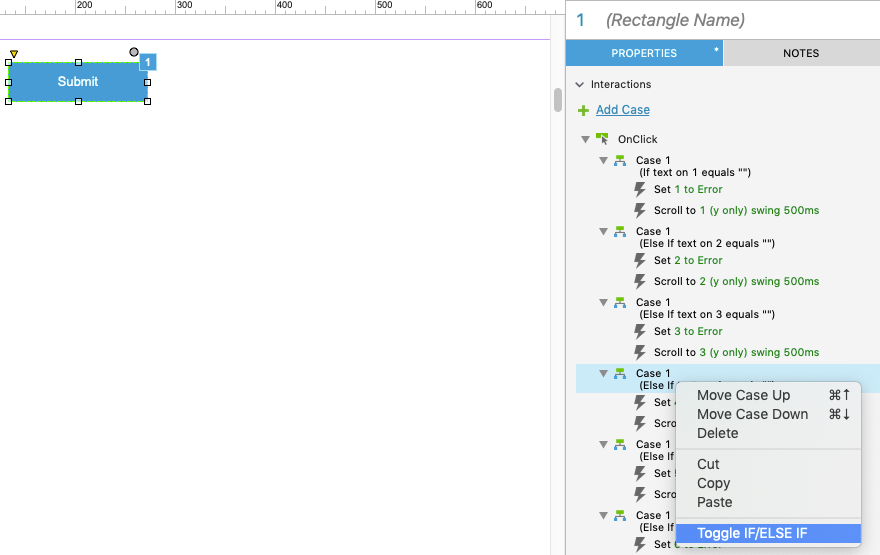Scroll to highest empty textfield only (Error Validation) - Axure RP 8 - Axure Forums
