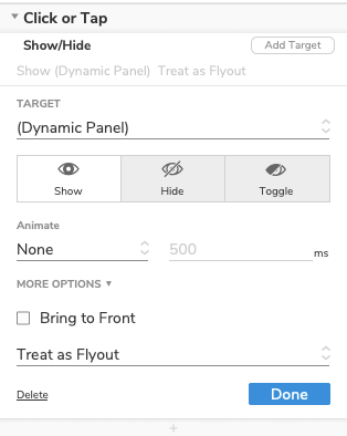 Show/Hide logic not working on my button example? - Axure RP 9 - Axure Forums