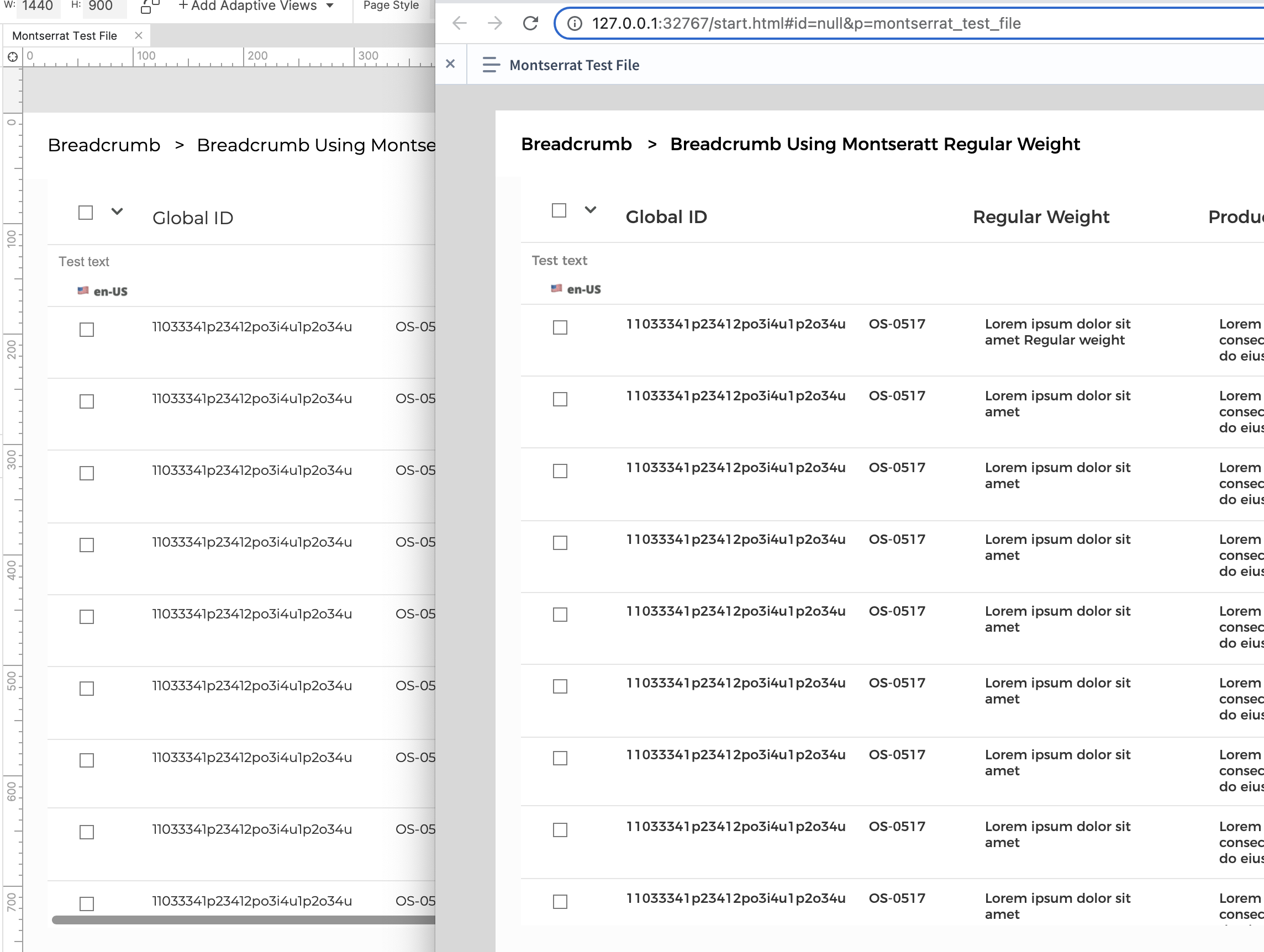 Montserrat WEB SAFE Google Font not rendering proplerly in Axure Cloud - Axure Cloud - Axure Forums