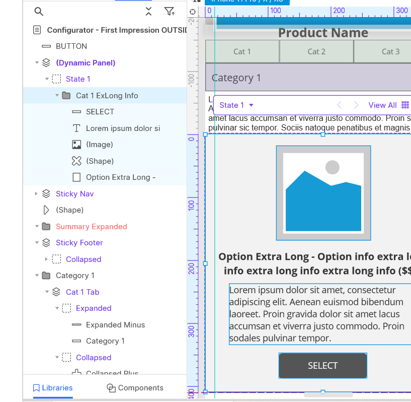Text and Button shift in Preview while firing Interaction - Axure RP 10 - Axure Forums