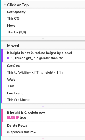 Delete Row with Micro-Interaction - Axure RP 9 - Axure Forums