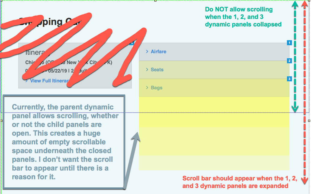 Scrolling inside dynamic panel ONLY when elements inside are expanded - Axure RP 8 - Axure Forums