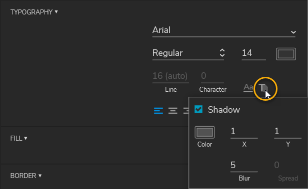 How can I add shadow to a text? - Axure RP 9 - Axure Forums