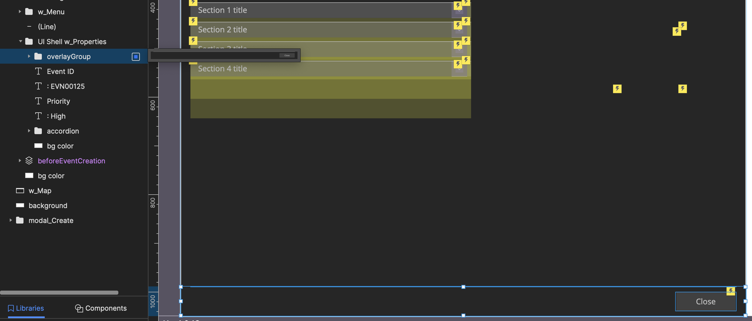 Accordion Weird Behaviour - Axure RP 10 - Axure Forums