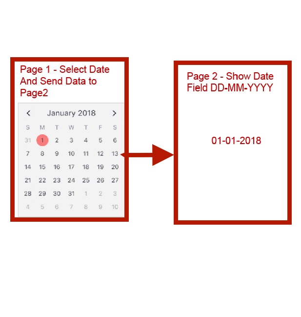 How to send data from a calendar to another page? - Axure RP 9 - Axure Forums
