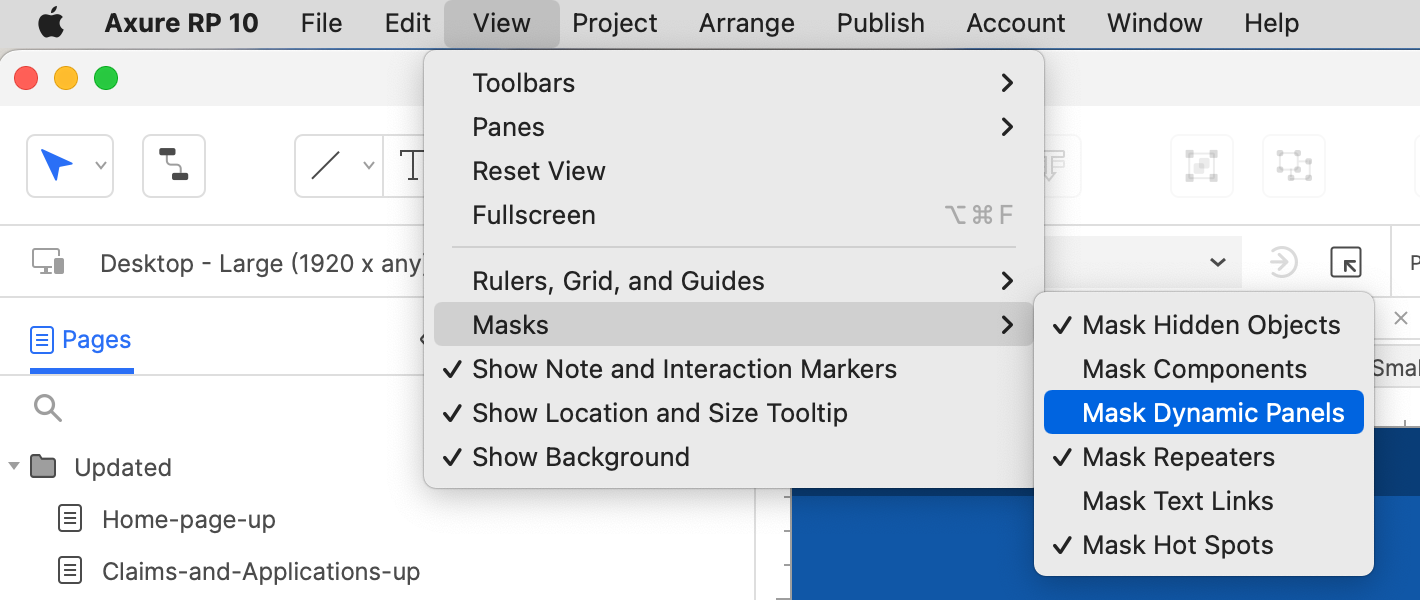 Why do 'Components / Dynamic Panels / Repeater still have this colored overlay? - Axure RP 10 ...