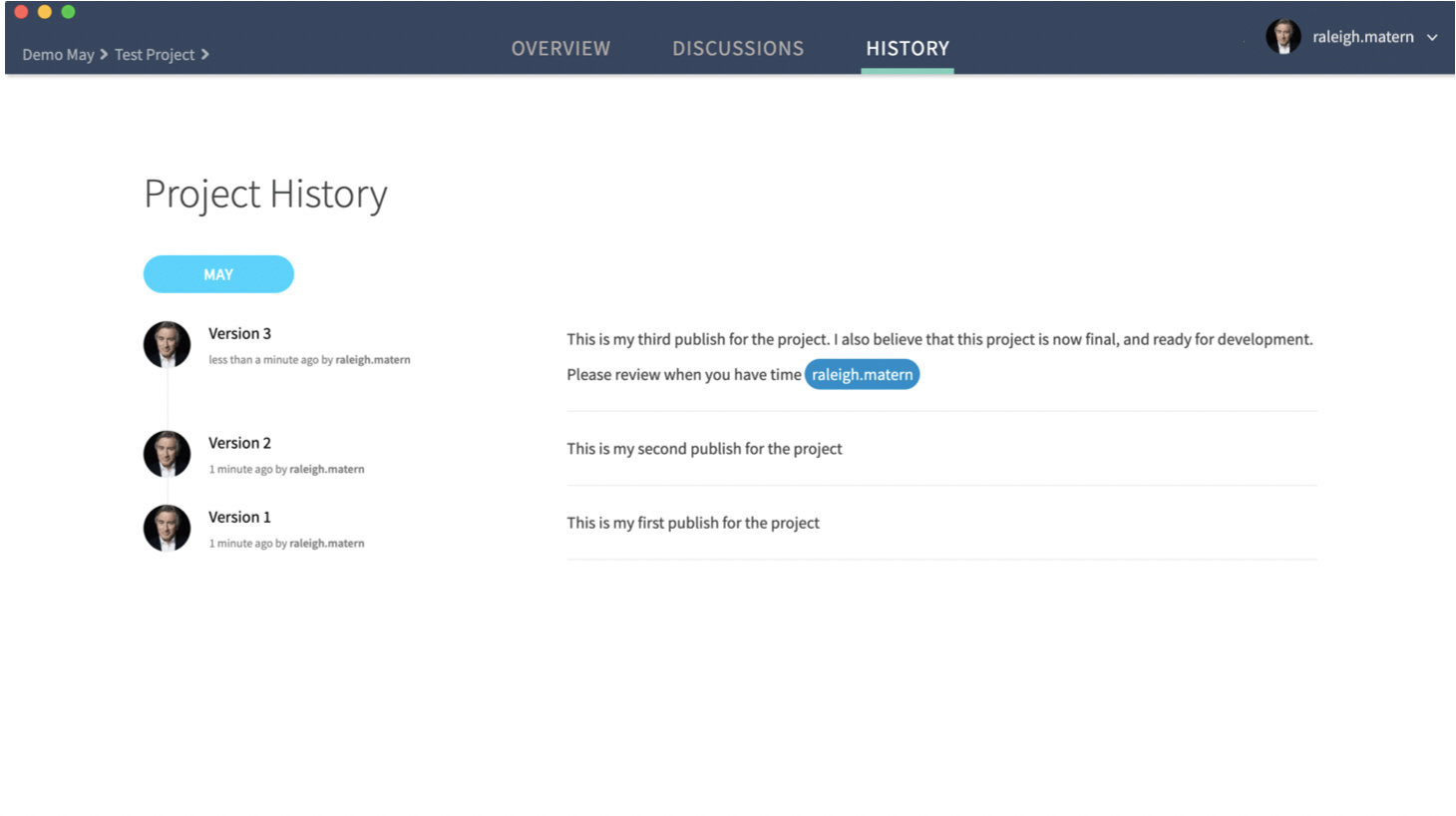 Publish History - Axure Cloud - Axure Forums